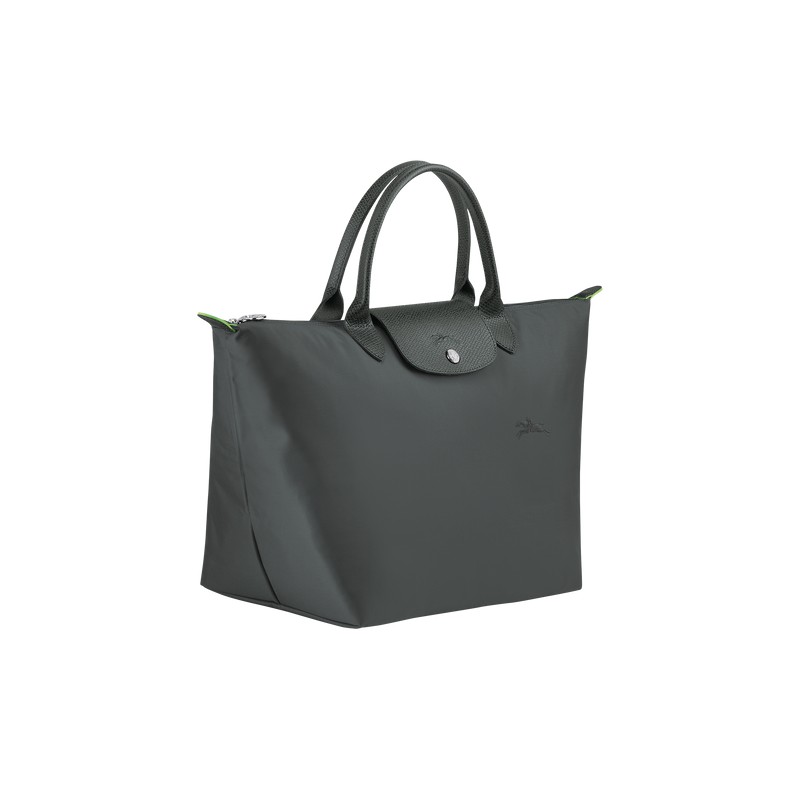 LONGCHAMP LE PLIAGE GREEN SAC À MAIN M GRAPHITE